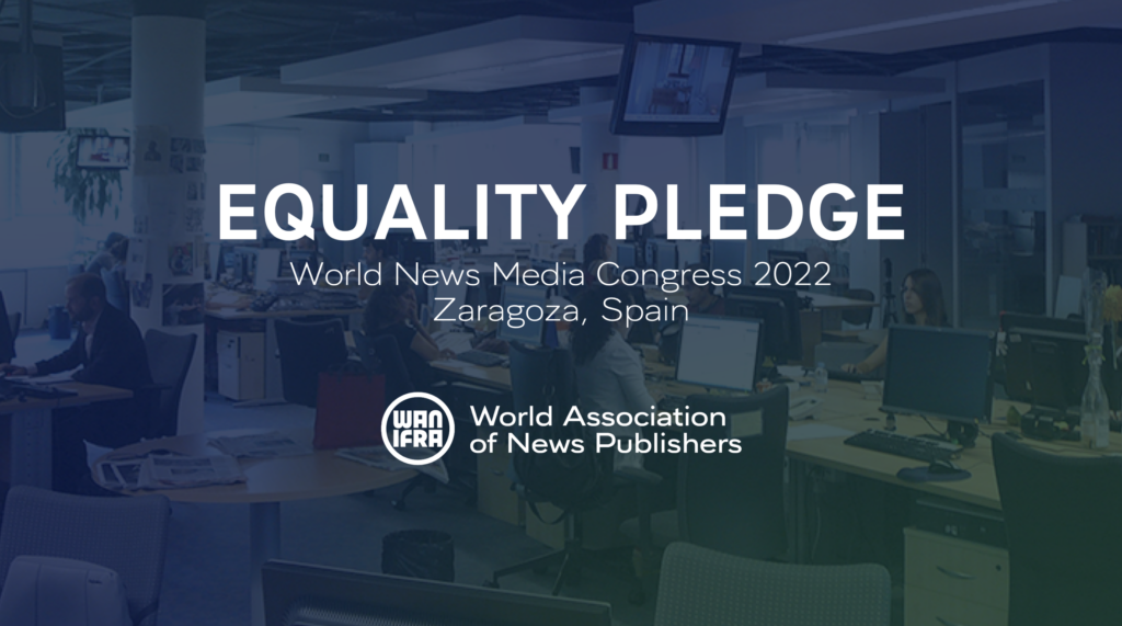 Join WAN-IFRA’s Equality Pledge - WAN-IFRA