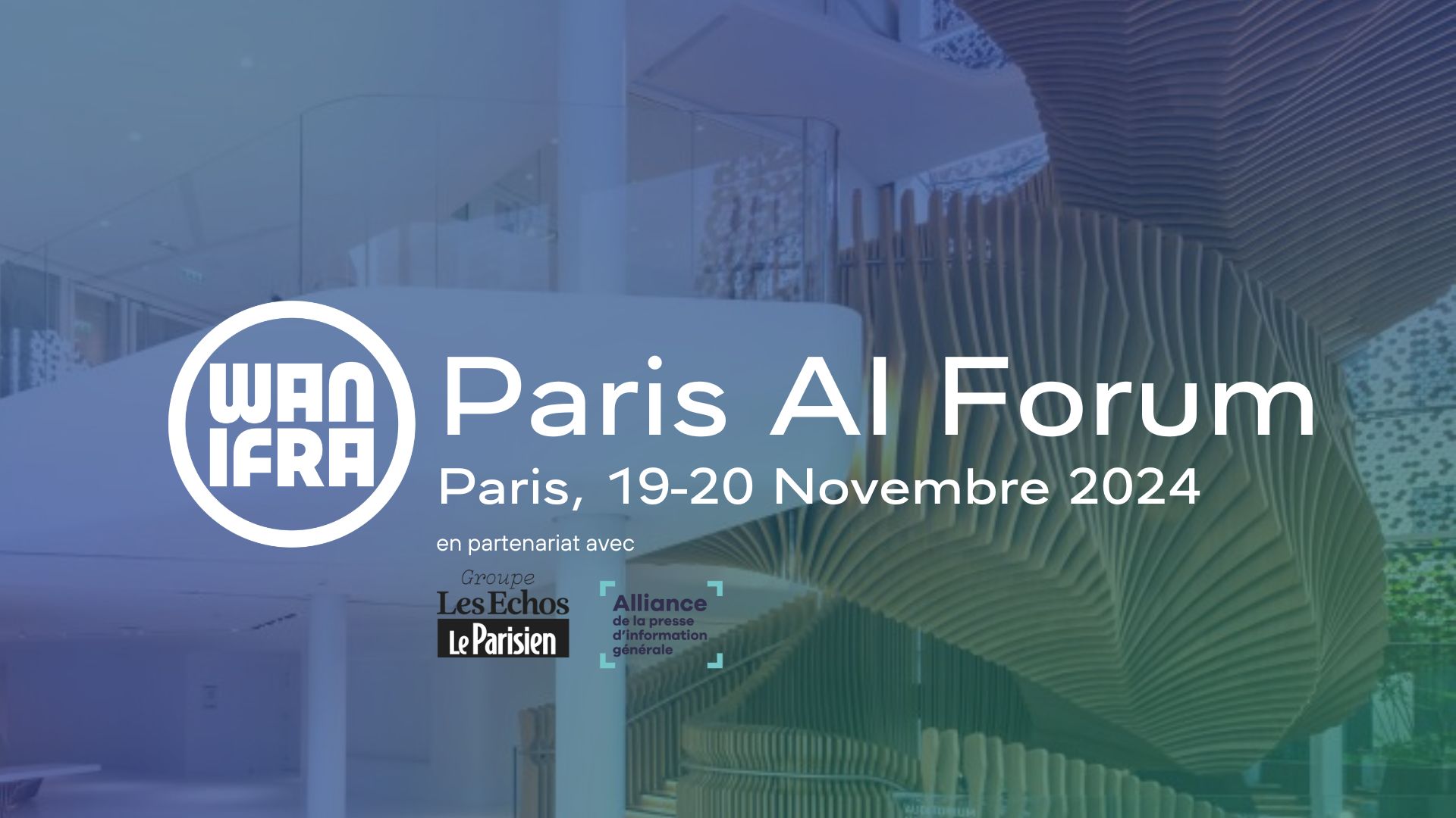 Paris AI Forum 2024 - WAN-IFRA