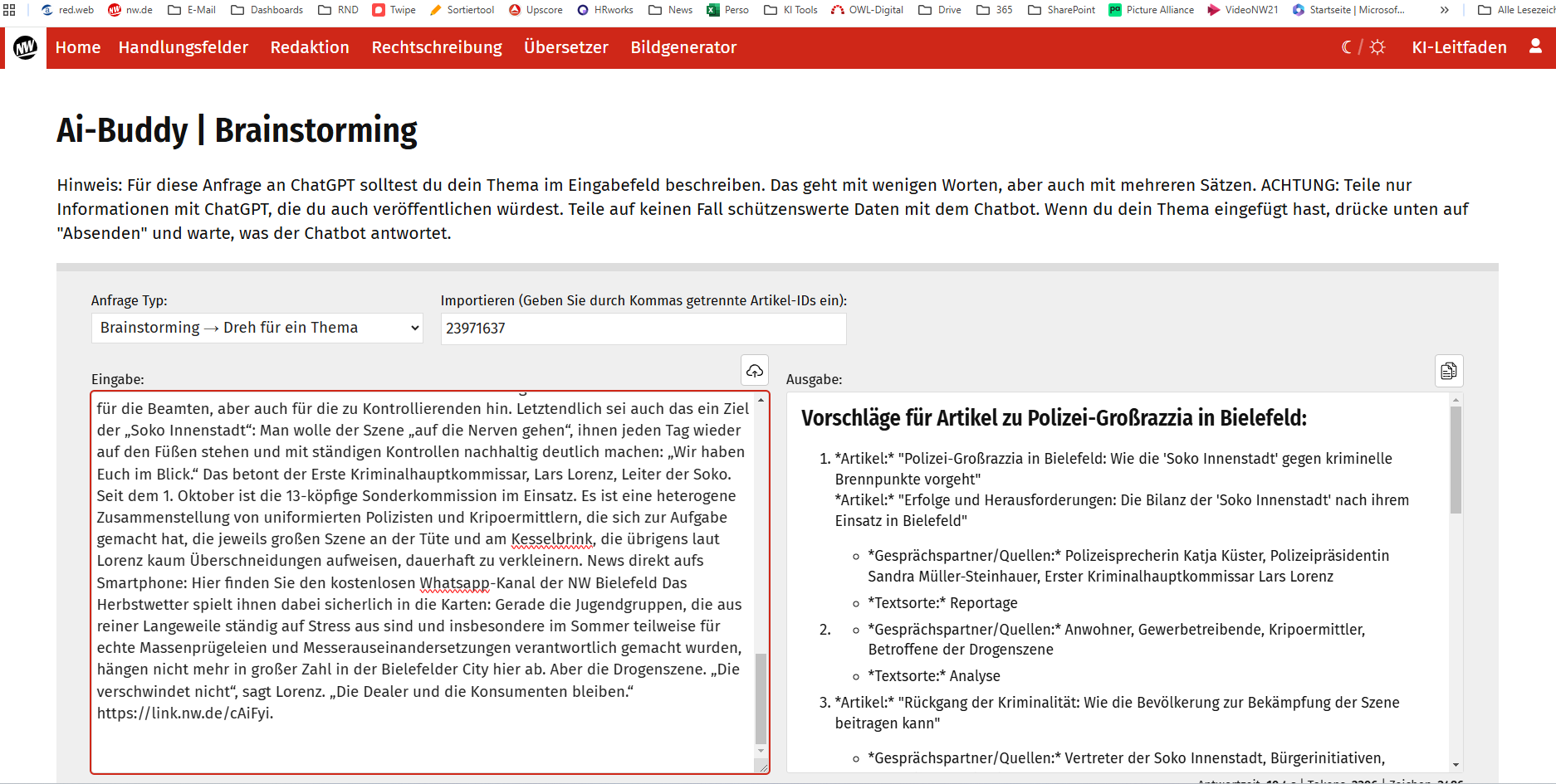 Zeitungsverlag Neue Westfälische redefine flujos de trabajo y ...