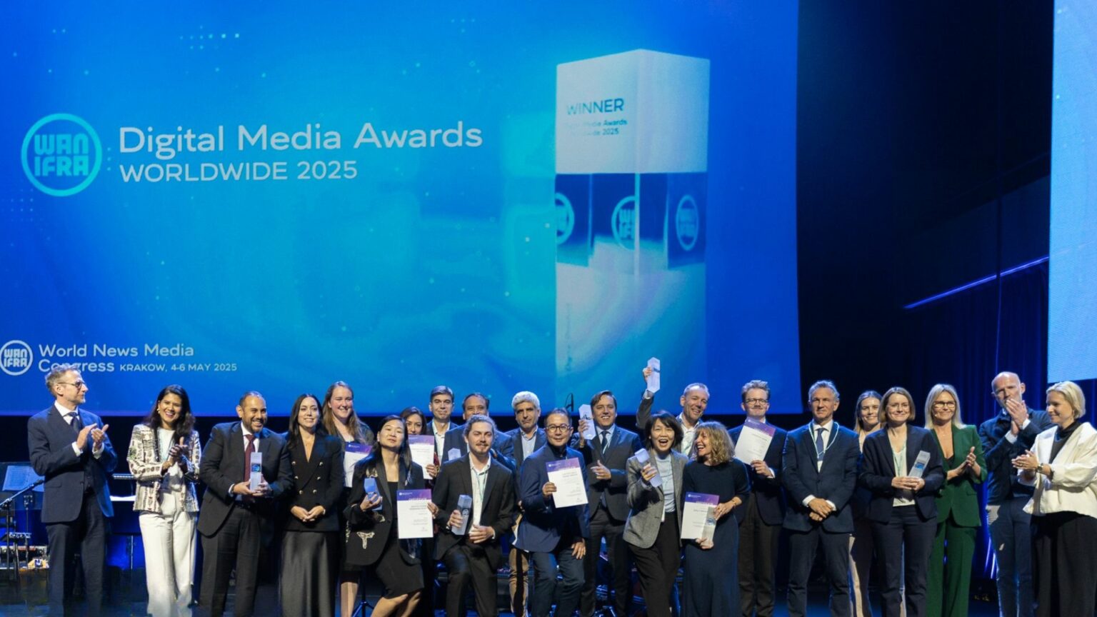 Global News Media Innovators Shine at 2025 Digital Media Awards ...